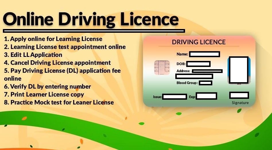 Driving Licence Online Apply 