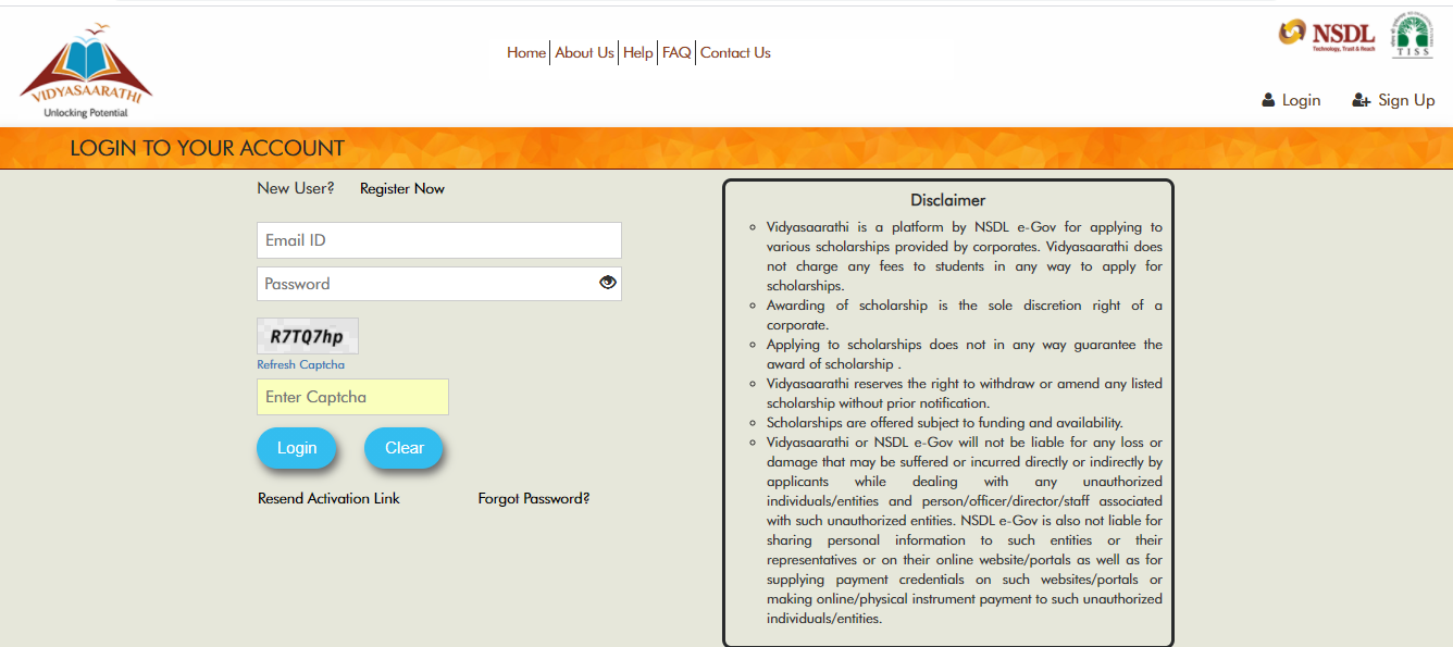 Vidyasaarathi Scholarship 2024 How To Apply Eligibility Criteria