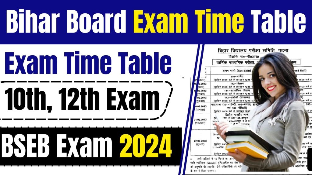 Bihar Board Exam Schedule 2024: 10th and 12th (Matric/Inter) Exam Dates Out