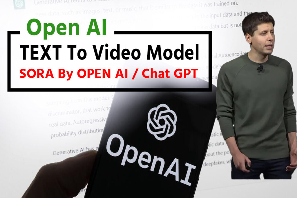 OpenAI Sora Text To Video Model, Chat GPT Lanuched Sora, How To Use?