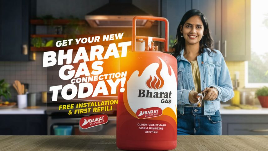 Bharat Gas New Connection Online घर बैठे 1 घंटे में गैस कनेक्शन पाएं ...
