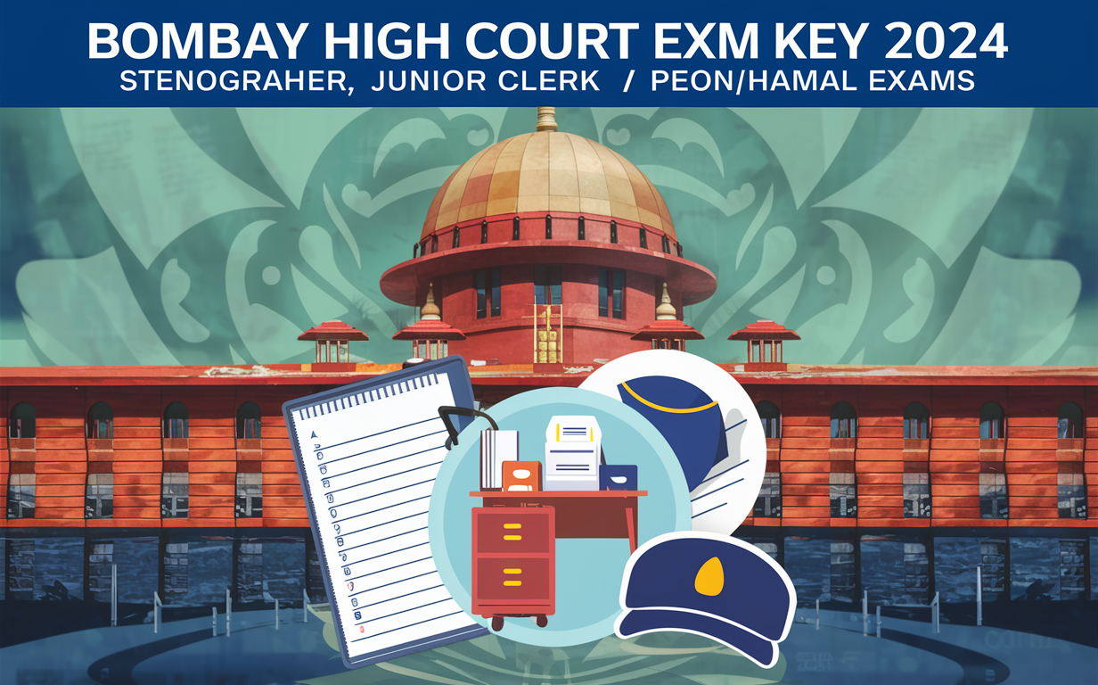 Bombay High Court Stenographer Answer Key Released | Easy Download Bombay High Court Stenographer Answer Key Released | Easy Download