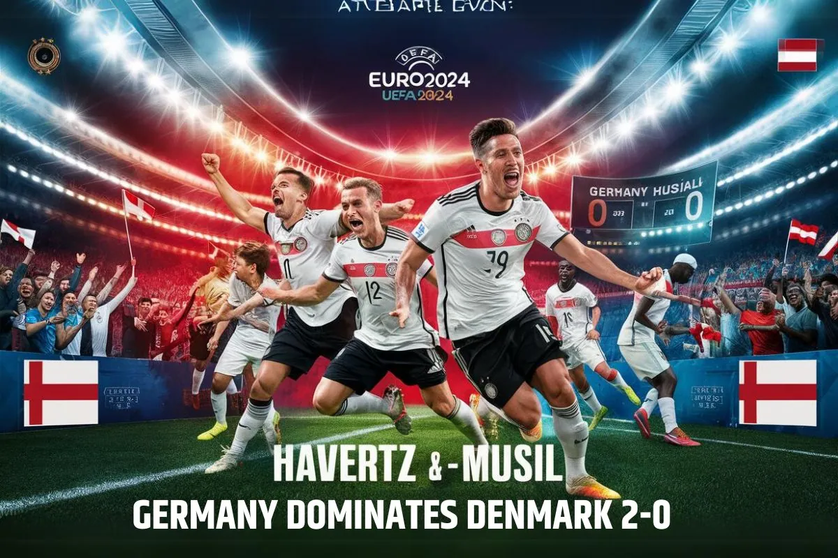 Germany Dominates Denmark 2-0 in UEFA Euro 2024 Thriller: Havertz ...