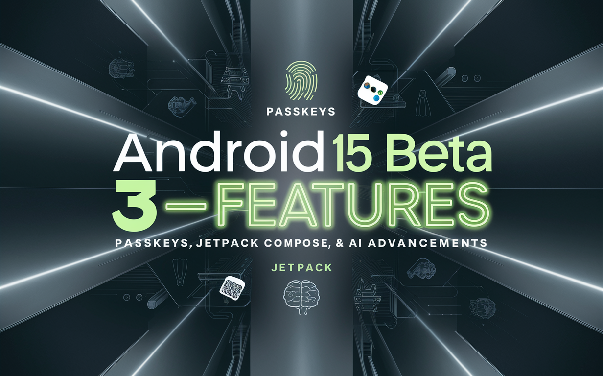 Android 15 Beta 3 Features: Passkeys, Jetpack Compose, & AI Advancements