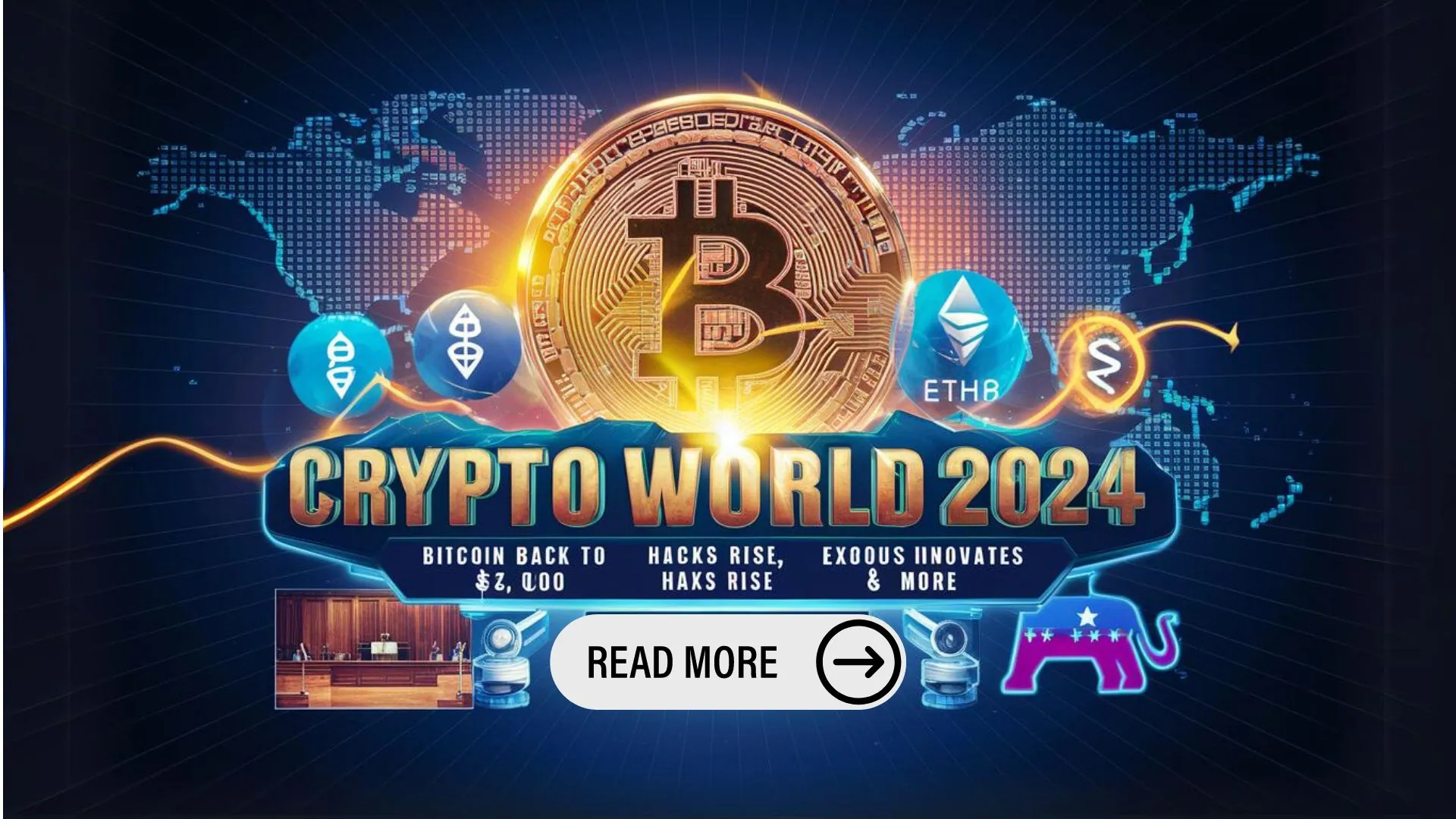 Crypto World 2024: Bitcoin Back to $57000, Hacks Rise, Exodus Innovates ...