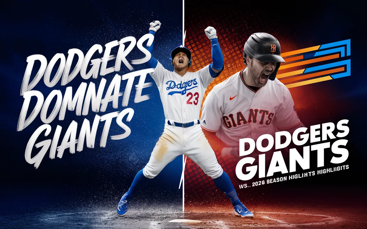 Dodgers vs. Giants Recap: 2024 MLB Season Highlights & Key Plays