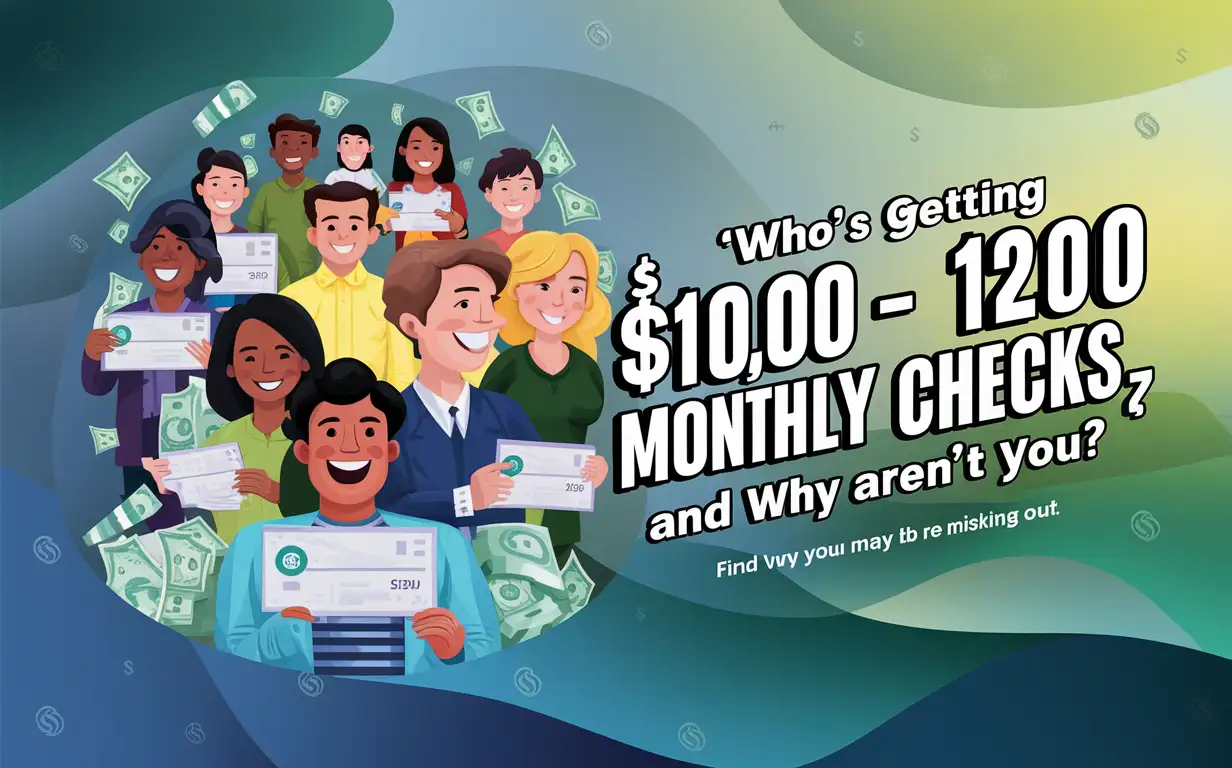 🤑 Who's Getting $1000 - $1200 Monthly Checks, and Why Aren't You? 🤑