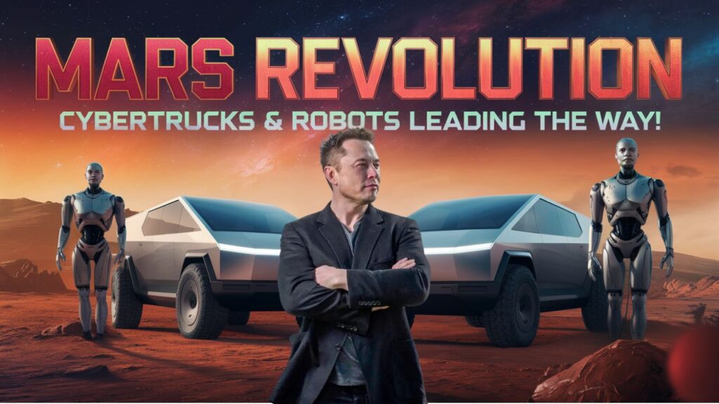 From Earth To Mars How Elon Musk Tesla Cybertruck Mars Mission Going