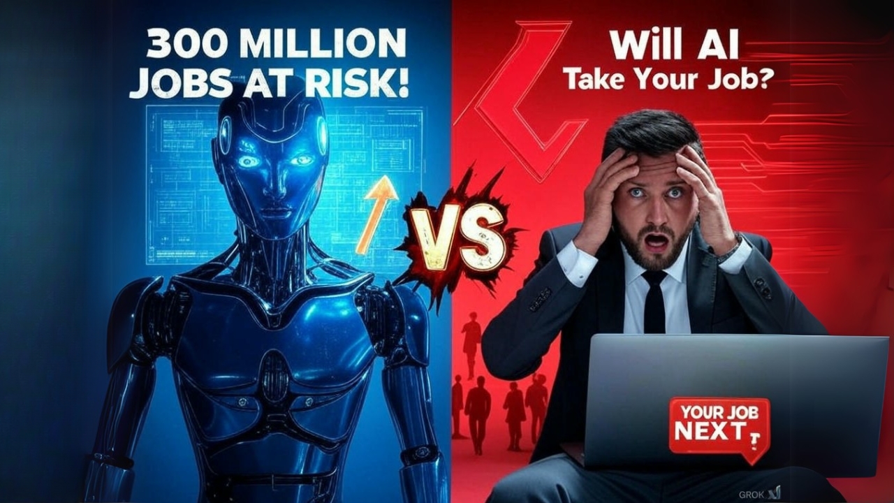 Robots vs. Humans: 300 Million Jobs Threatened by AI—Is Yours One?