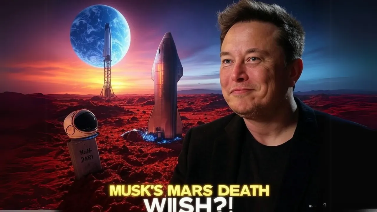 Elon Musk Mars Death Wish: Humor or Serious Intent?