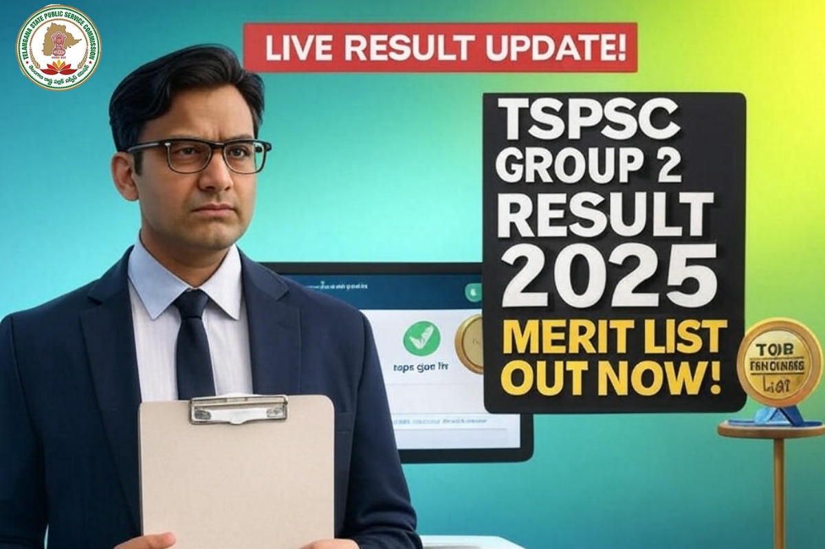 TSPSC Group 2 Result 2025 LIVE: Check Your Telangana Group 2 Results ...