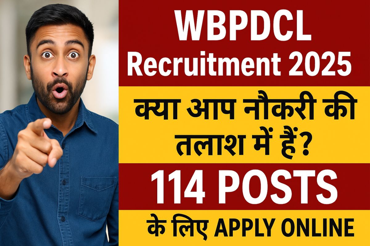 WBPDCL Recruitment 2025: Apply Online for 114 Posts of Associate ...