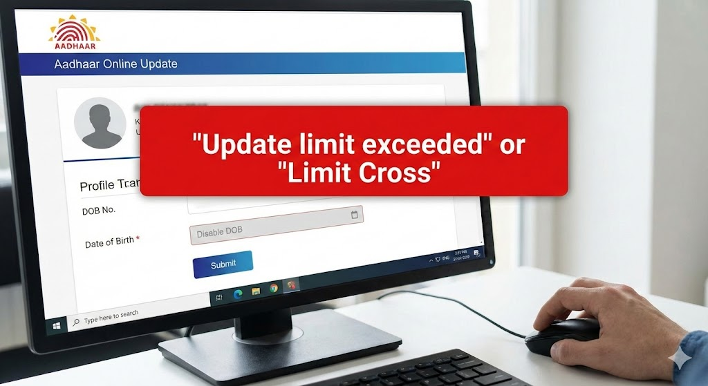 Aadhaar DOB Limit खत्म? | Aadhaar DOB Update Change Process 2026